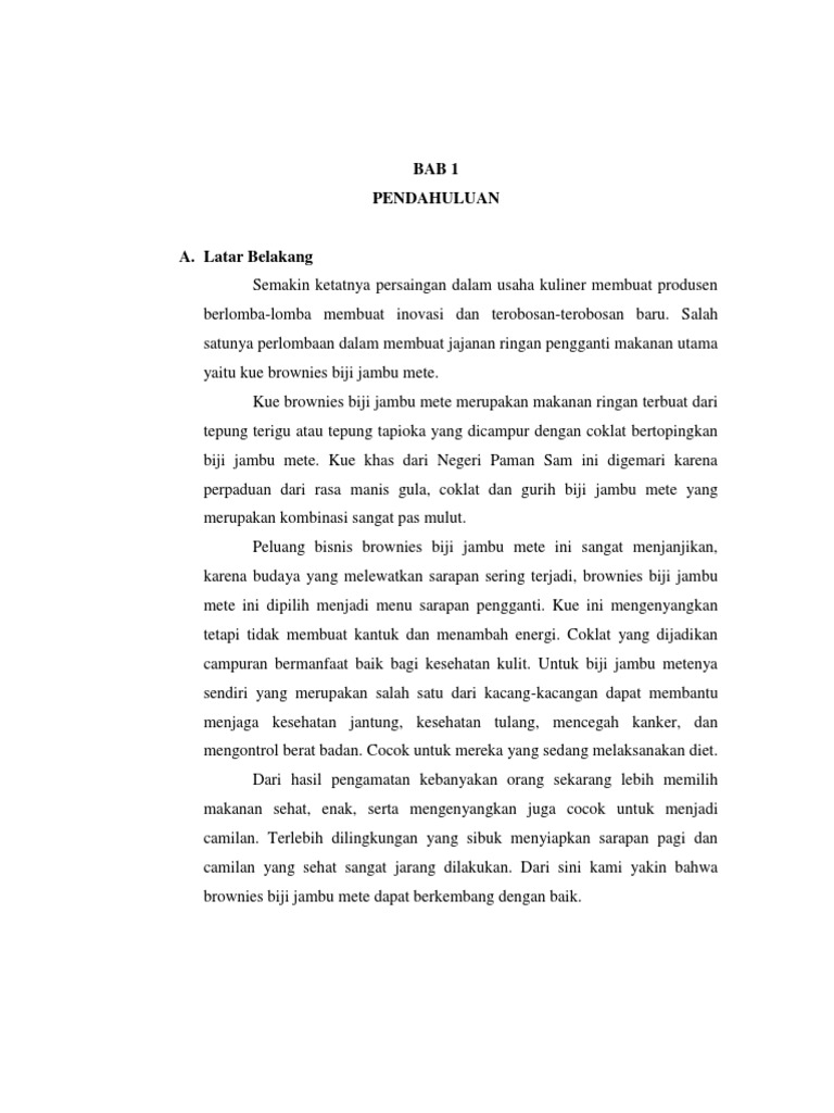 Proposal PKM Kwu | PDF