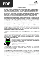 El Gato Negro - Comprension Lectora | PDF