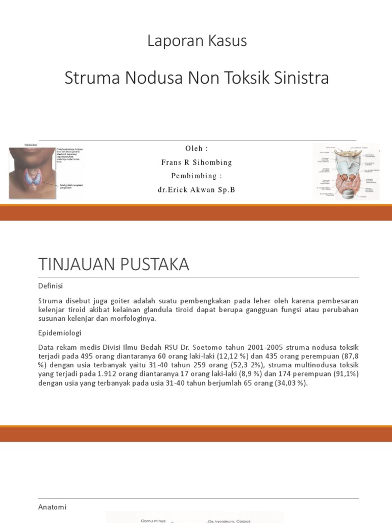 Lapkas Bedah Struma | PDF
