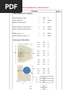 Thrust Block Calculations | PDF | Strength Of Materials | Mechanics