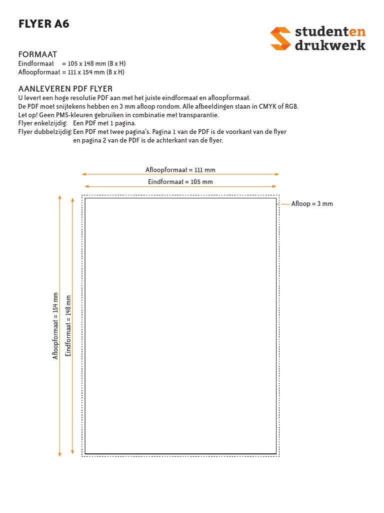 Flyer PDF Submission Guide | PDF