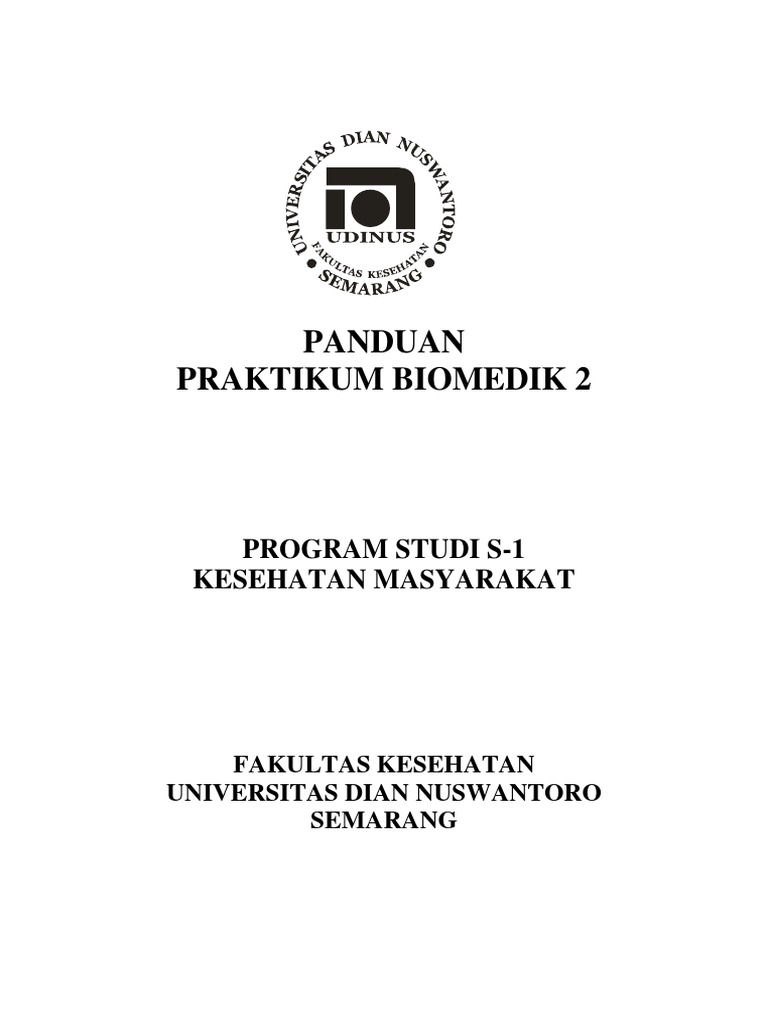 Modul Praktikum Biomedik 2 | PDF