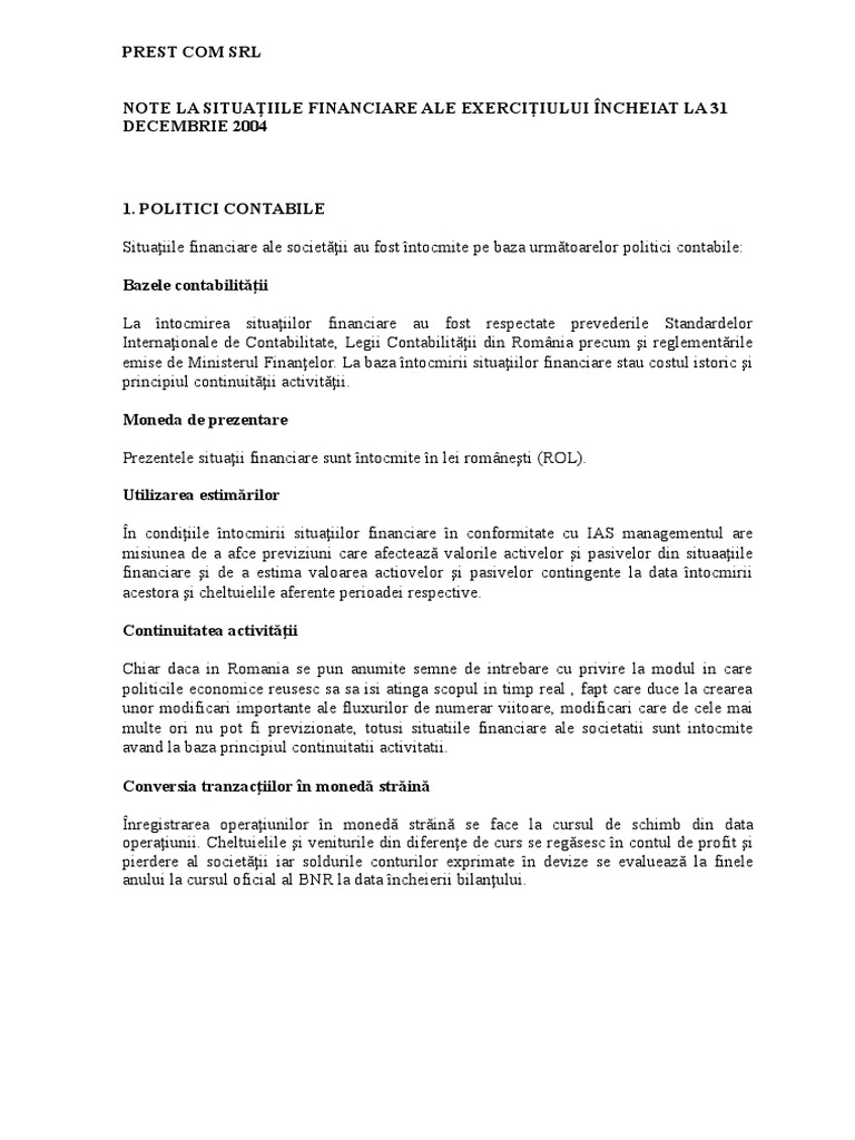 8 Note Explicative | PDF