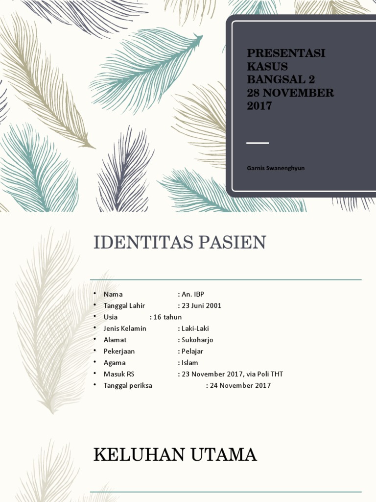 Abses Mandibula: Kasus dan Terapi | PDF | Medical Imaging | Magnetic ...