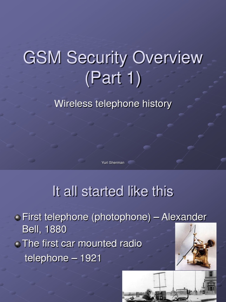 Intro To GSM | PDF | Cellular Network | Gsm