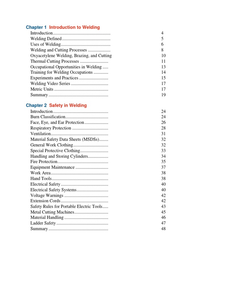 Jeffus Chapters | PDF | Welding | Construction