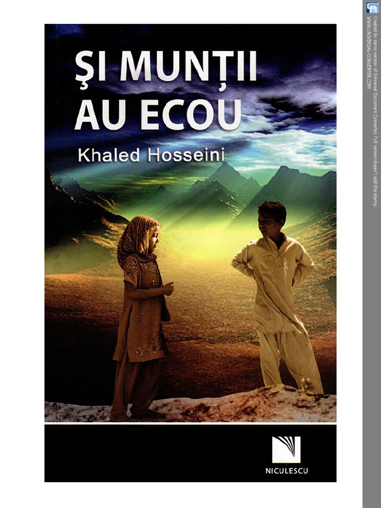 Khaled Hosseini-Si Muntii Au Ecou PDF | PDF