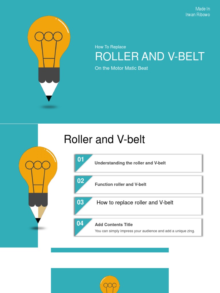 Creative Idea Bulb PowerPoint Template | PDF | Infographics