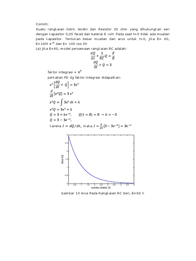 Matlab RC Seri | PDF