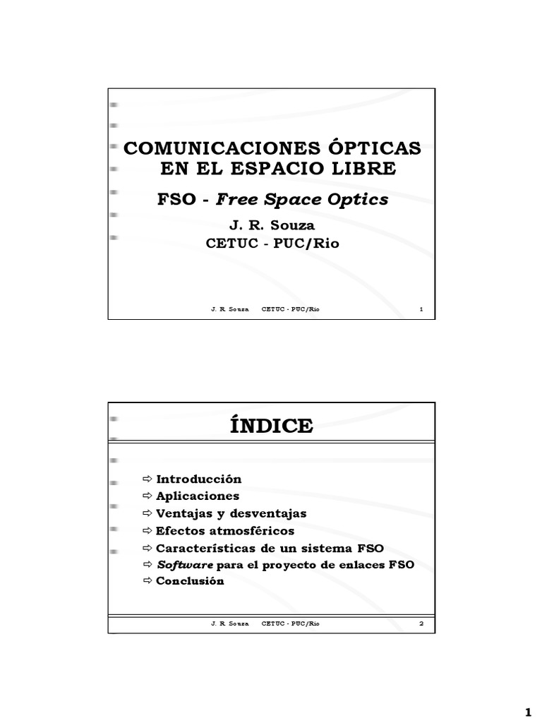 Comunicaciones Opticas PDF | PDF | Radiación electromagnética | Electrodinámica
