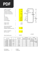 Base Plate Calculation | PDF | Stress (Mechanics) | Continuum Mechanics