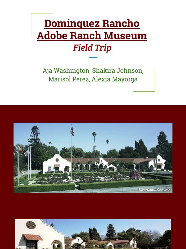 Dominguez Rancho Adobe Ranch | PDF | North America