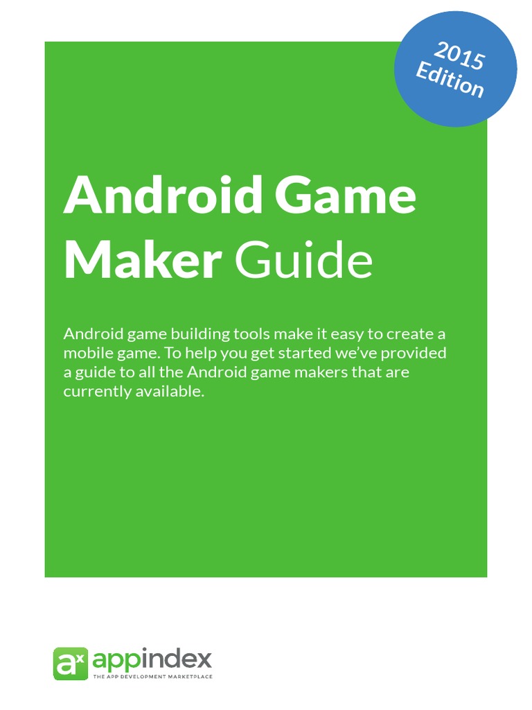 Android Game Maker Guide PDF | PDF | Android (Operating System ...