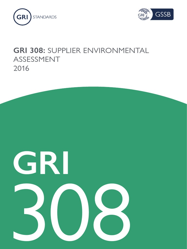Gri 308 Supplier Environmental Assessment 2016 | PDF | Supply Chain ...