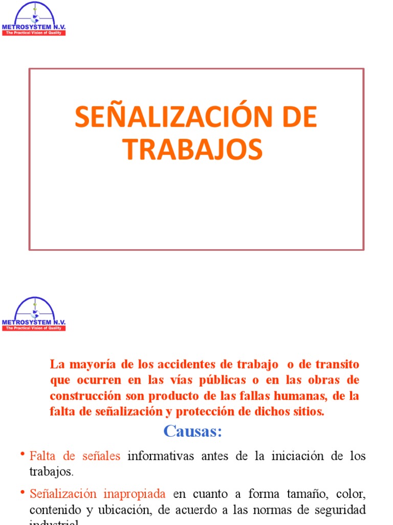 Tema 015 Senalizacion de Trabajo | PDF | Peatonal | Color
