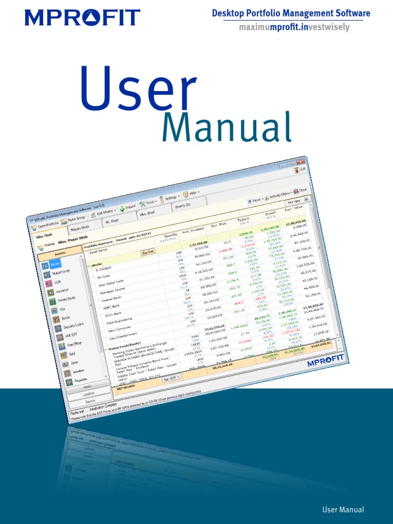 MProfit User Manual (Financial Manage Software) | PDF | Debits And ...