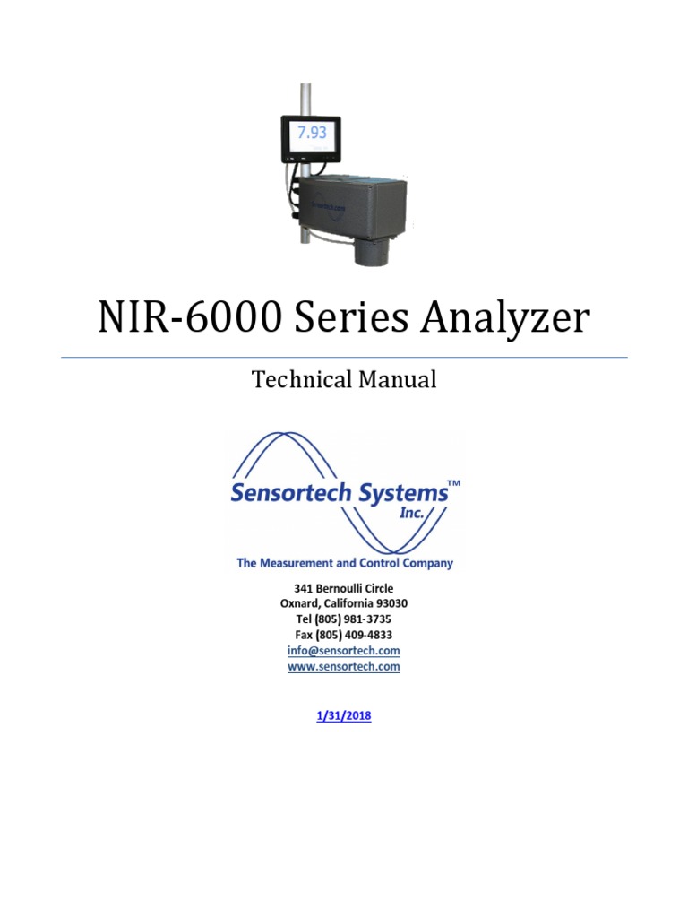 Nir6000 Technical Manual | PDF | Compatibles con PC Ibm | Conector ...