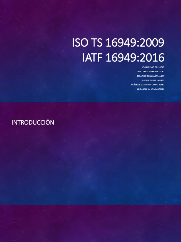 Iso TS 16949 | PDF | Calidad (comercial) | Gestión de la calidad