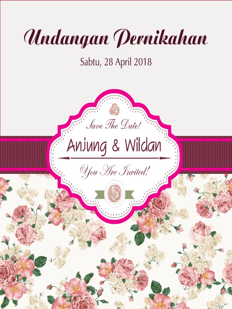 Template Pernikahan