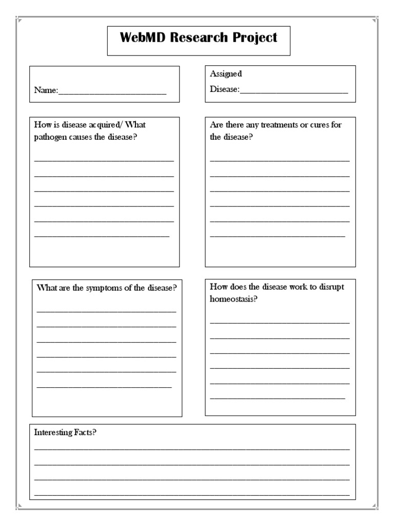 Homeostasis and Disease Organizer | PDF