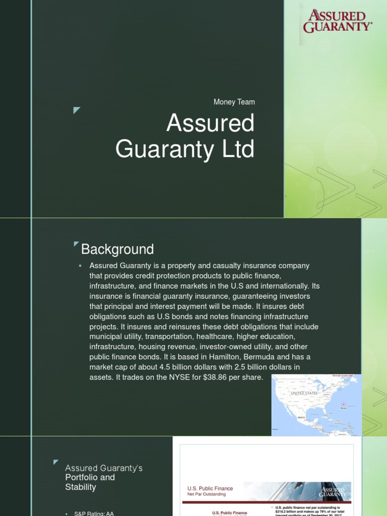 Assured Guaranty LTD | PDF | Investing | Insurance