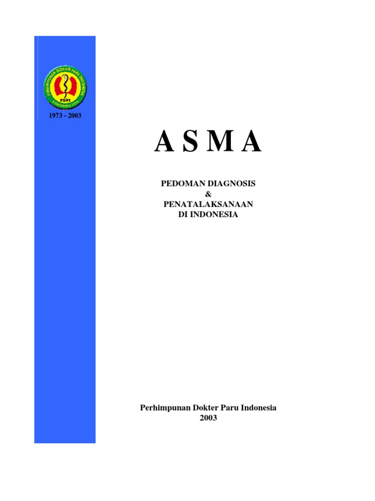 Guideline Asma PDPI 2003 PDF | PDF