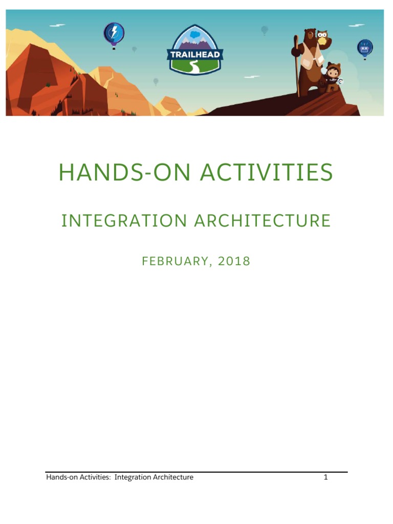Hands On Activities Integration Architecture | PDF | Representational State Transfer ...