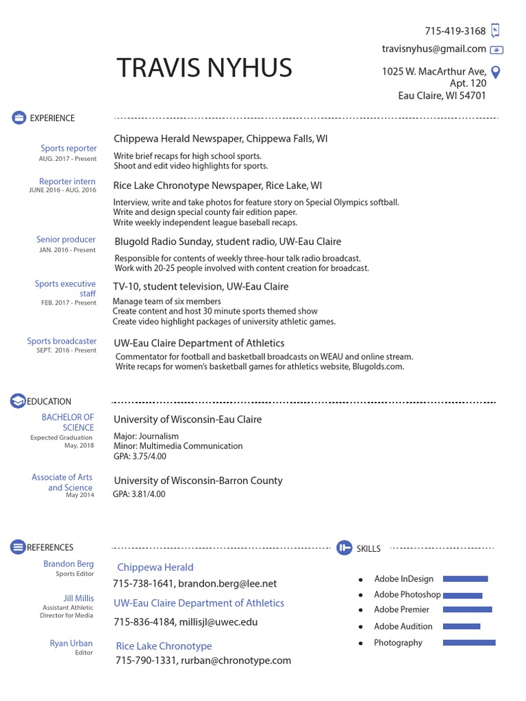 Resume 1 | PDF | Mass Media | Communication