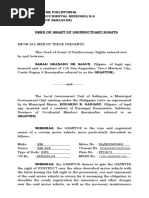 Usufruct Agreement for Land Use | PDF | Property | Government