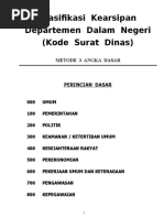 Nomor Indeks Surat Dinas | PDF