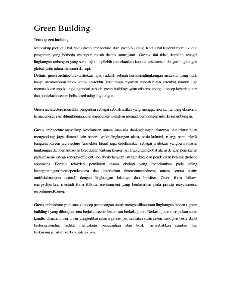Green Building | PDF