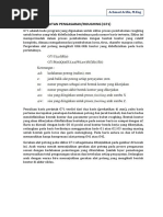 Kode G dan M untuk Pemrograman CNC | PDF