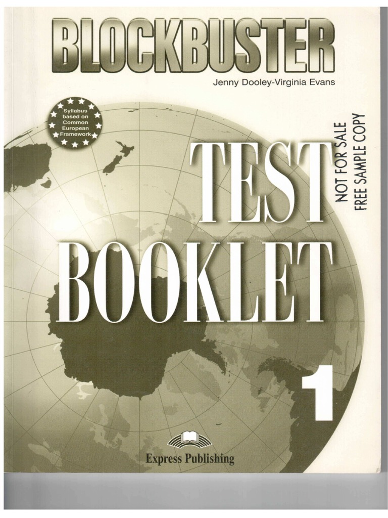 Blockbuster 1 Tests PDF | PDF