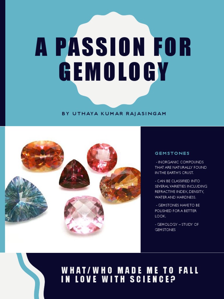 A Passion For Gemology | PDF