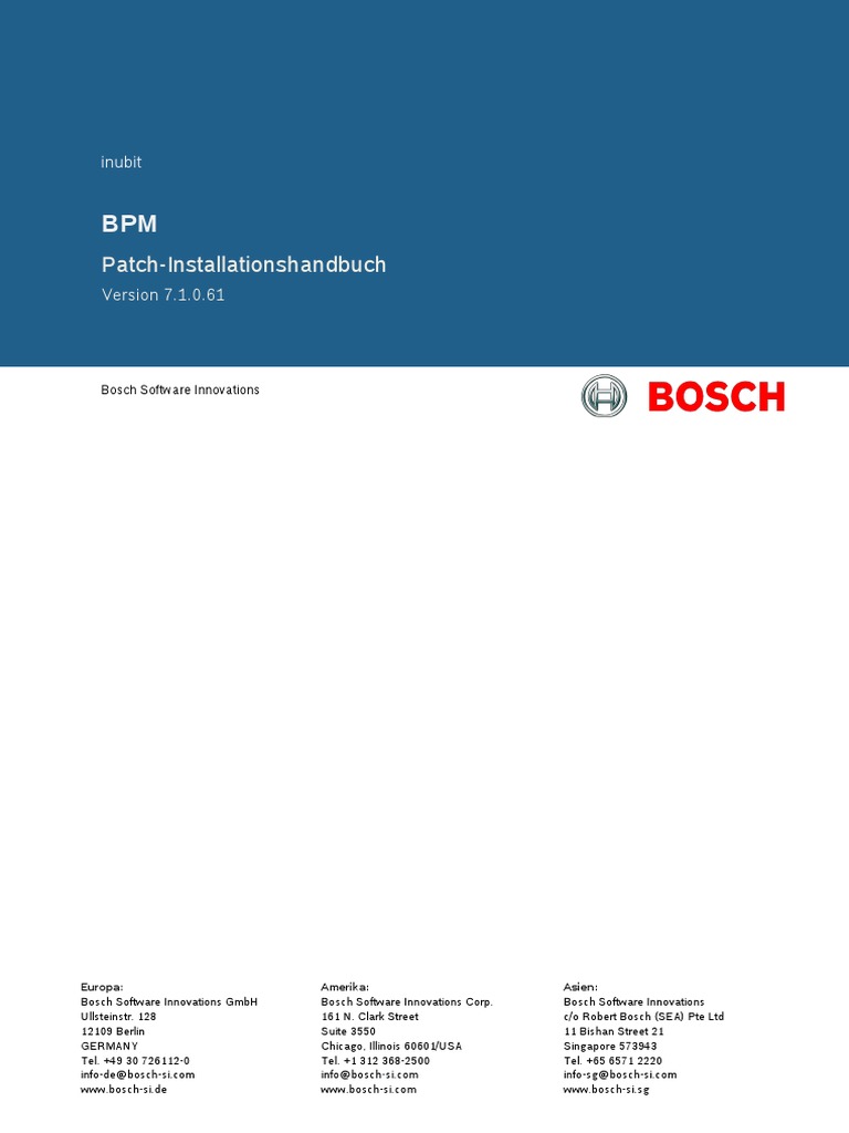 Inubit Patch Installation Guide de | PDF | Microsoft Windows ...