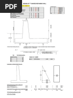 L-Shaped Retaining Wall Design Guide | PDF | Civil Engineering ...