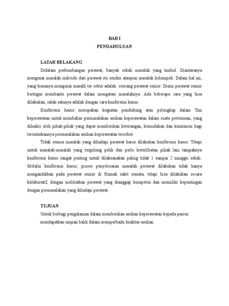 Case Conference | PDF