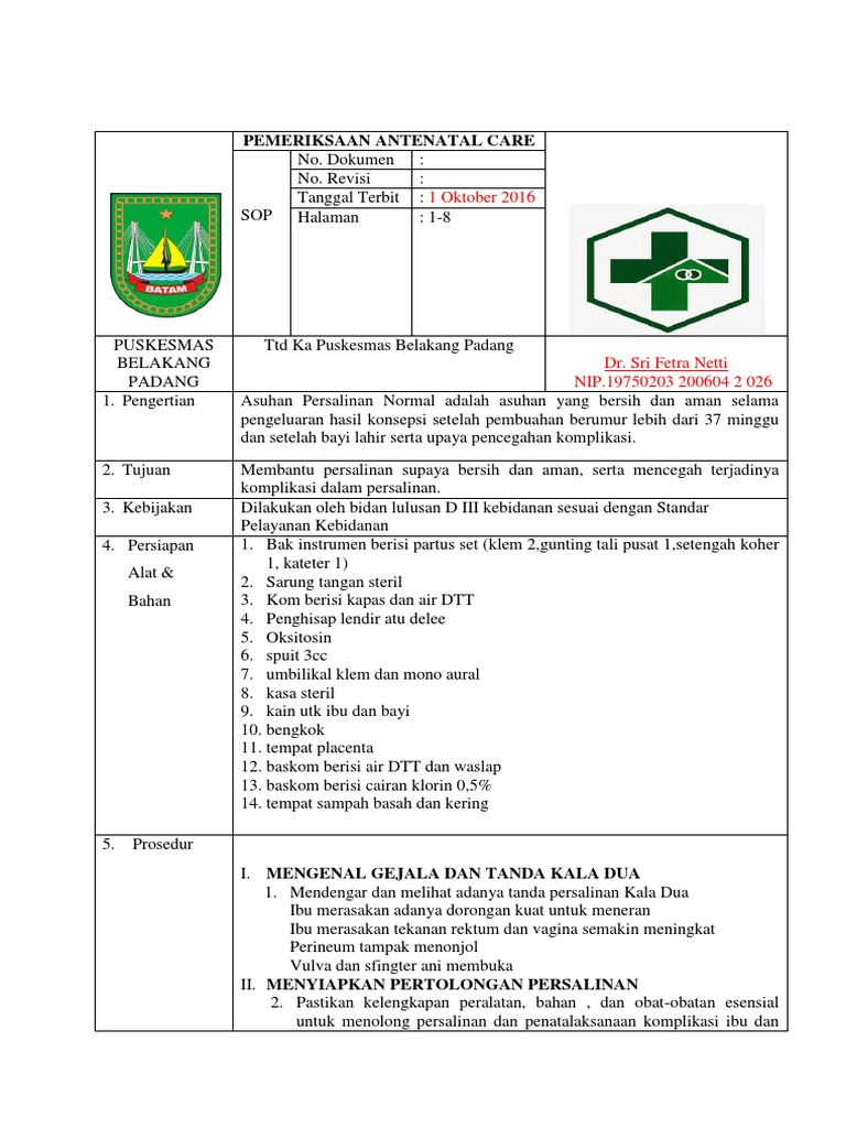SOP Inc | PDF | Mammal Reproductive System | Animal Anatomy