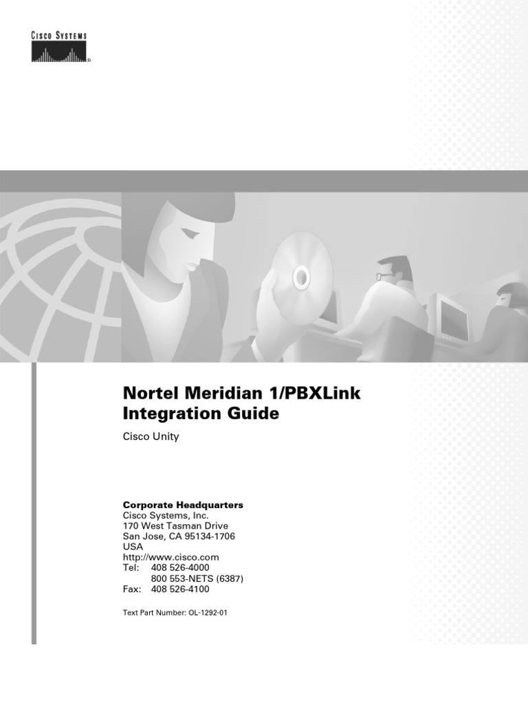 Nortel Meridian 1/pbxlink Integration Guide: Cisco Unity | PDF | Cisco ...