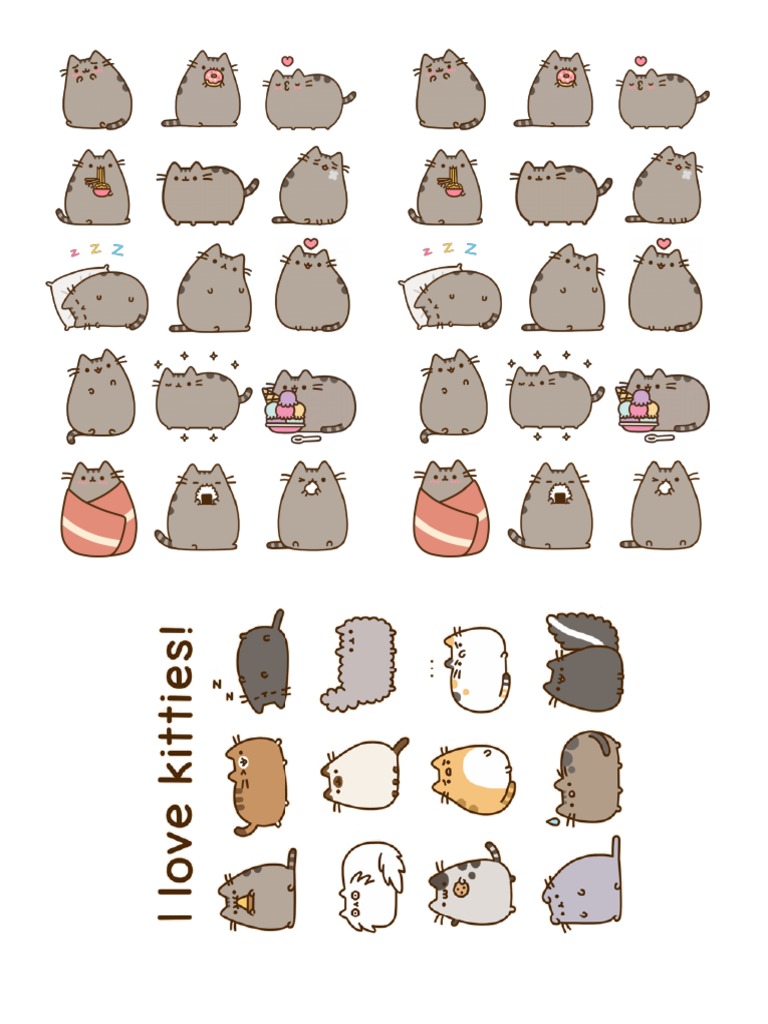 Pusheen Pack 1 | PDF