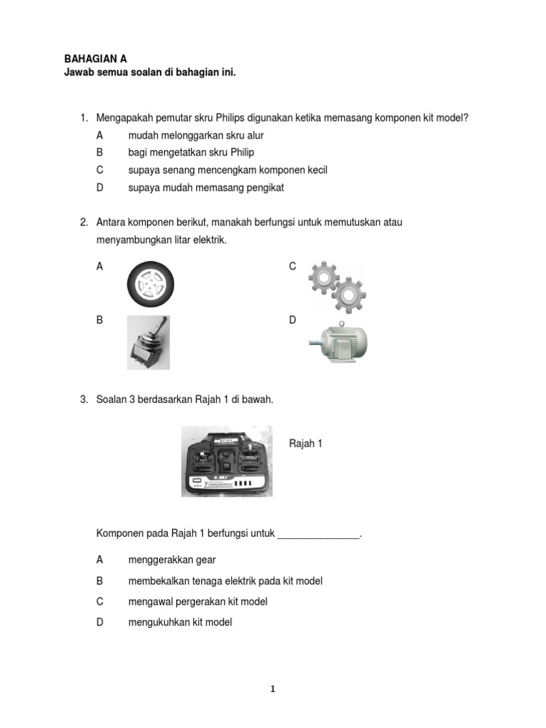 Soalan RBT Tahun 5 | PDF