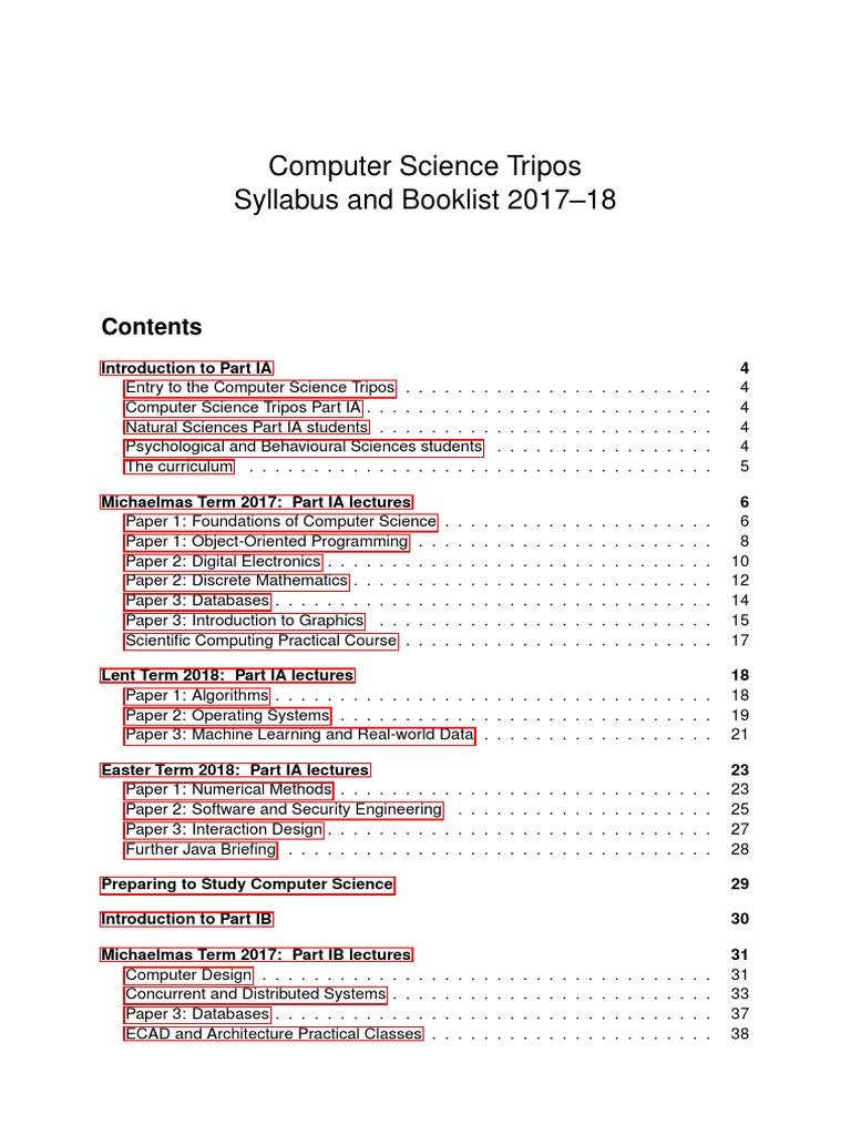 Computer Science Syllabus | PDF | Shader | Logic Gate