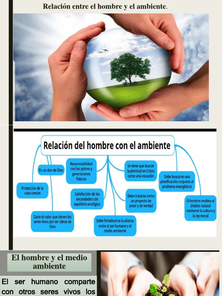 Interacción Entre El Hombre Y El Medio Ambiente