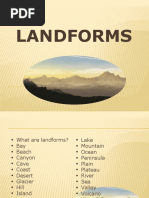 Different Kinds of Landforms (Discription & Picture | PDF | Valley ...