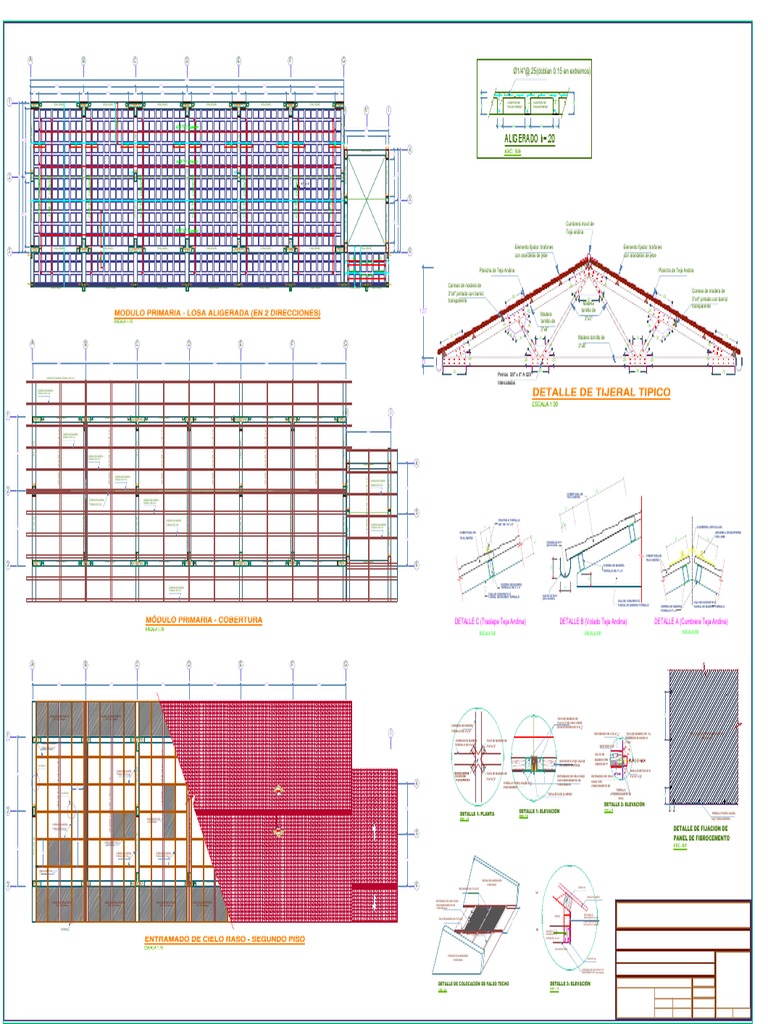 Pabellon Aulas - Primaria-E - 04 A1 | PDF