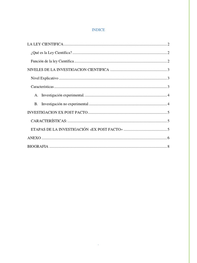 Qué Es La Ley Cientifica | PDF | Science | Teoría