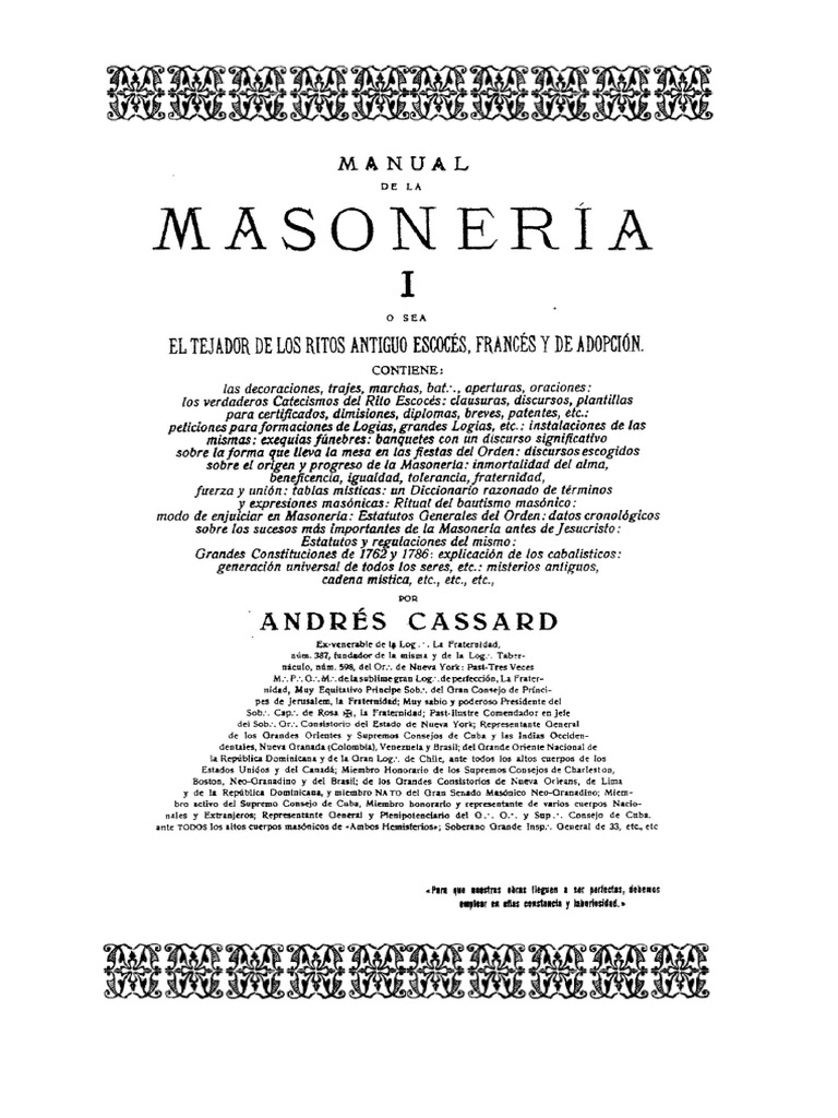 Ritual Masónico del Grado Rosa-Cruz | PDF | Cristo (título) | Los símbolos