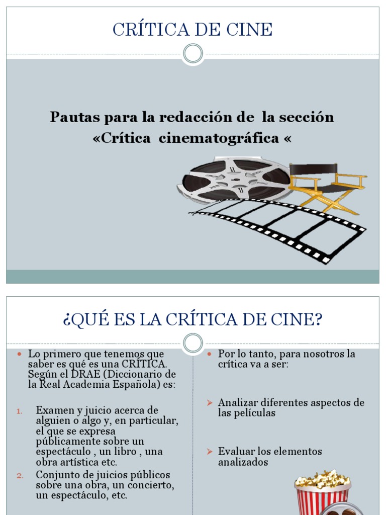Guía para Escribir Críticas de Cine | PDF | Arte