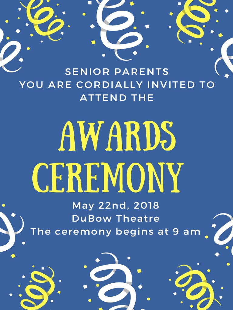Award's Ceremony | PDF