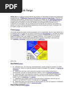 Clasificacion de Riesgos Nfpa | PDF | Agua | Naturaleza